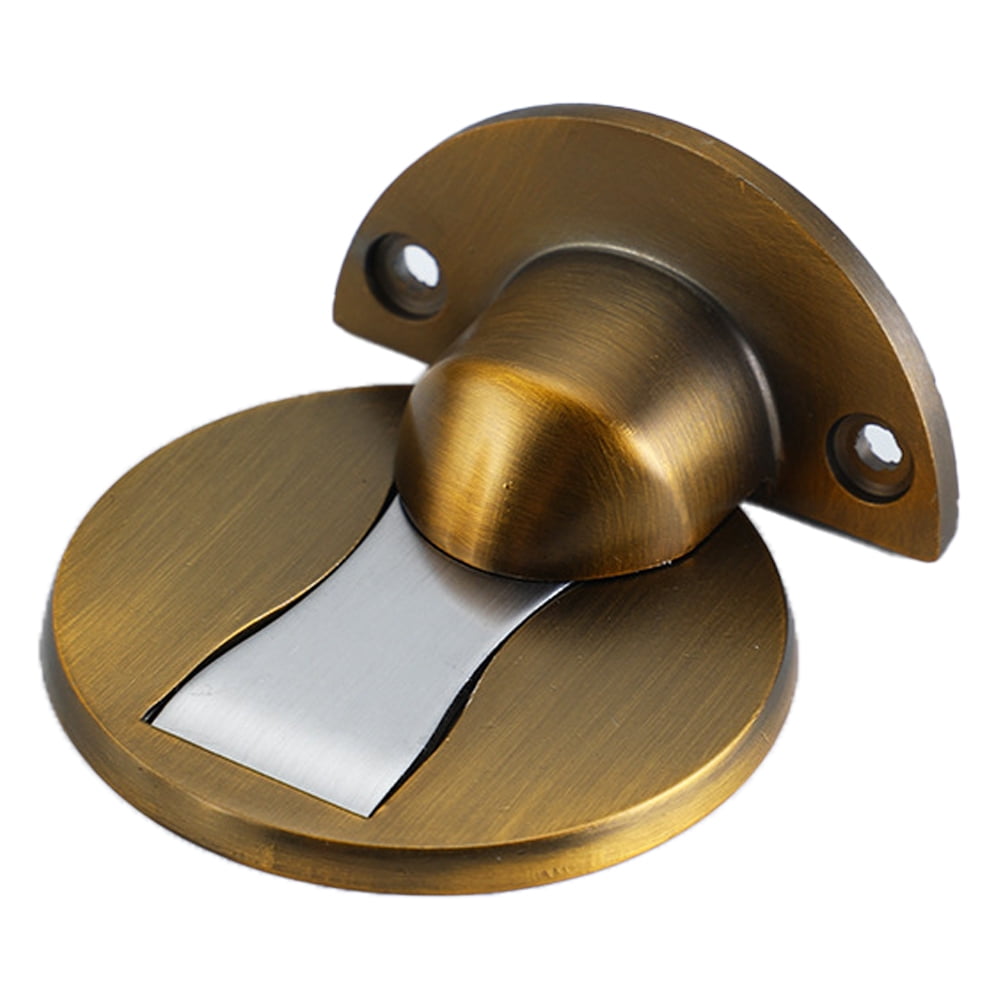 Floor Mount Door Stopper - Invisible Door Stop, Door Stops Wall Prop ...