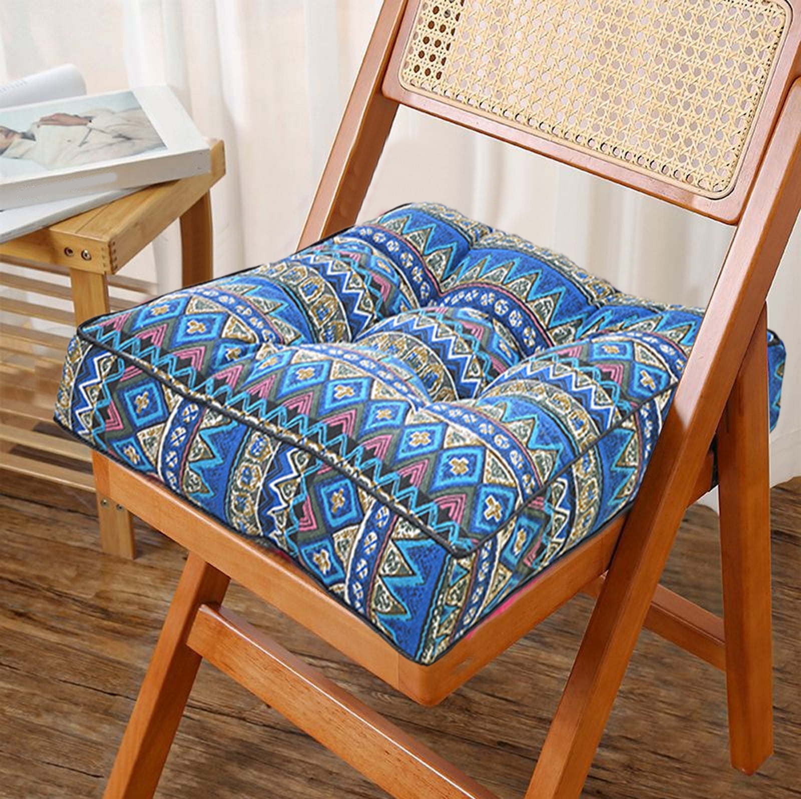 Floor Pillow & Cushion, Large Bohemian Meditation Chair Cushions, Thick ...