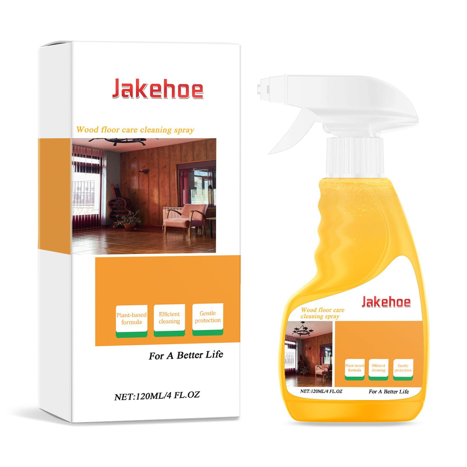 Floor Polish and Restorer, 120ml Floor Cleaner Spray, Household Floor ...