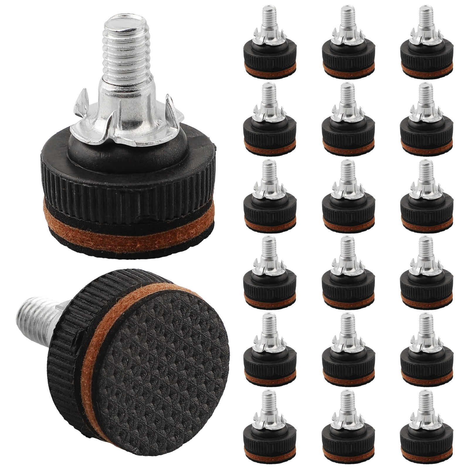 Floor Protection and Noise Reduction Adjustable Furniture Levelers 20 ...
