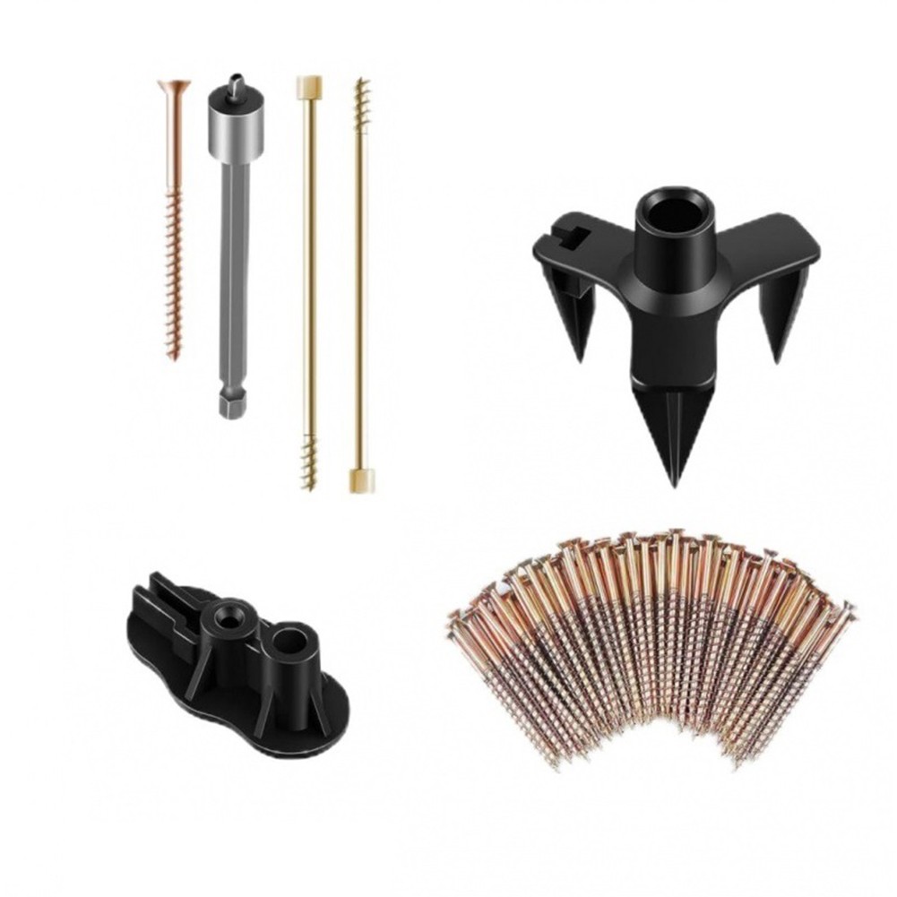 Floor Rattle Repair Kit for Most Wood Floors Includes 5 Tools And 50 ...