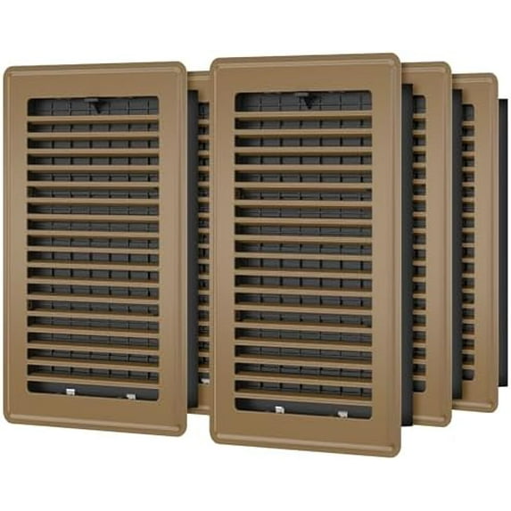 Floor Register 6x10, 6 Pack Floor Vent Covers for Home Floor Heavy Duty ...