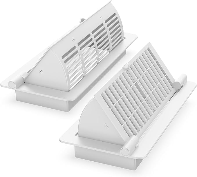 Floor Register Deflectors 2 Pack, Heat Air Vent Deflectors for Home ...