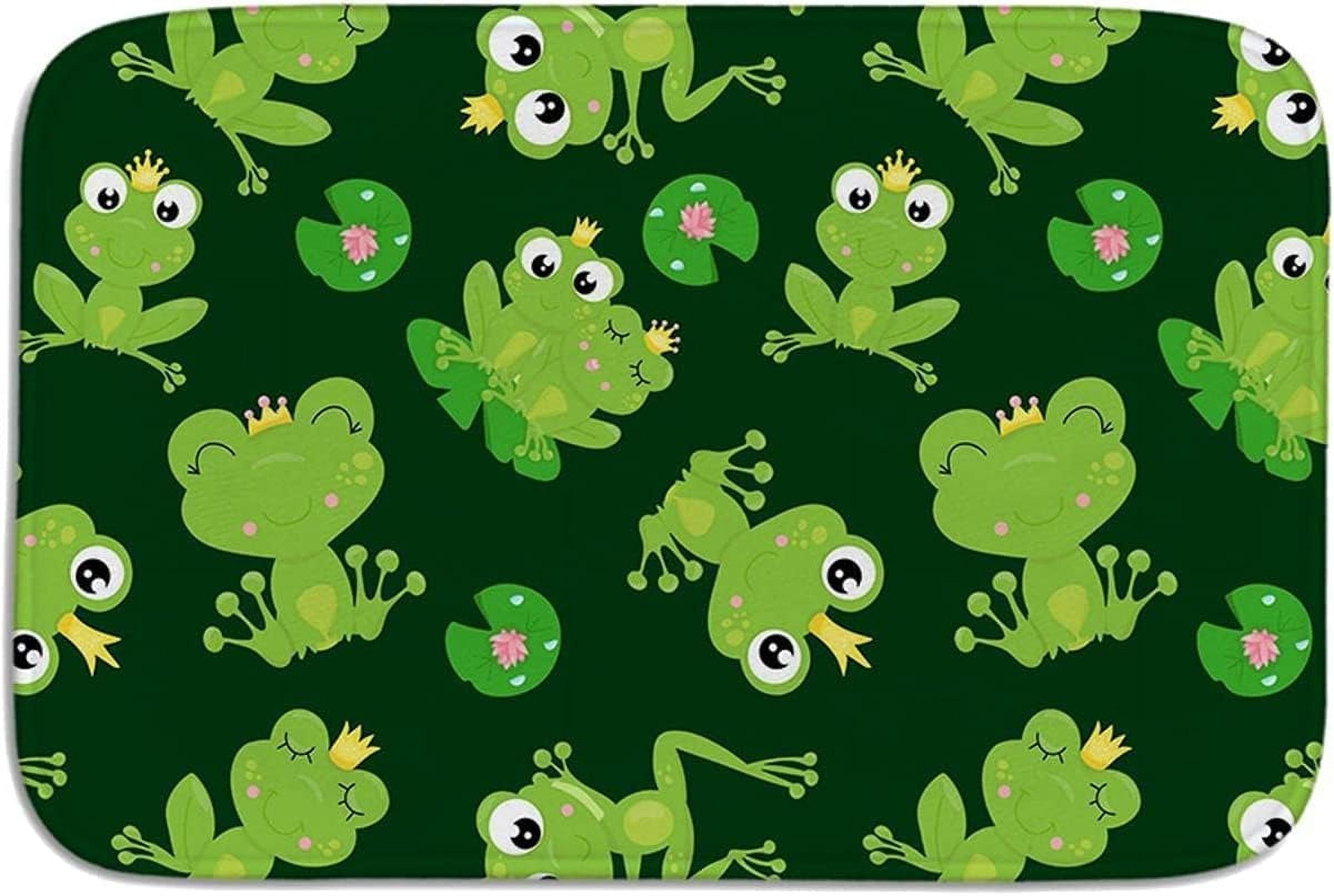 Floor Rug Doormat Cute Frog Pattern Doormat,Decorative Door Mat,Indoor ...