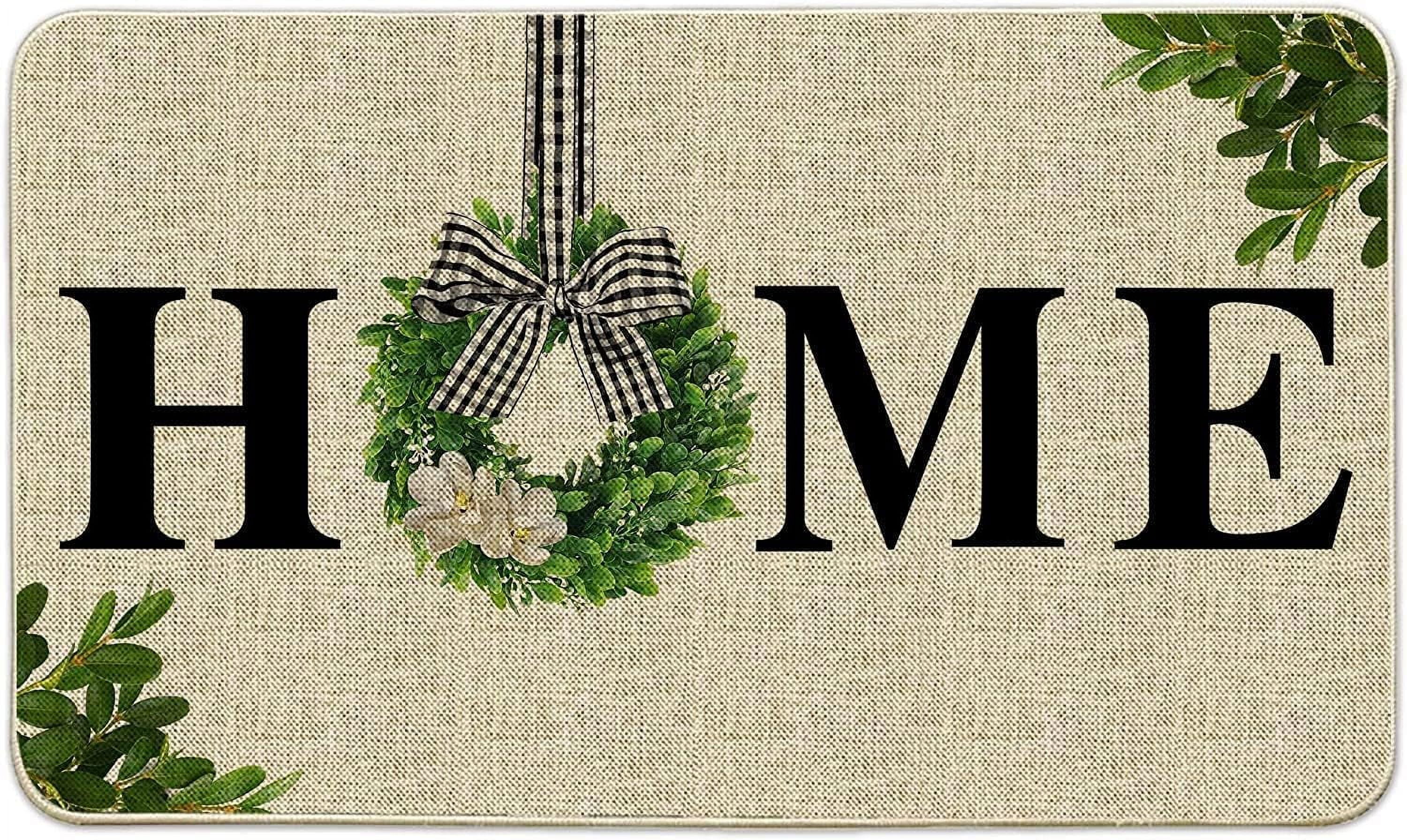Floor Rug Home Spring Door Mats Outdoor Welcome Mats for Front Door ...