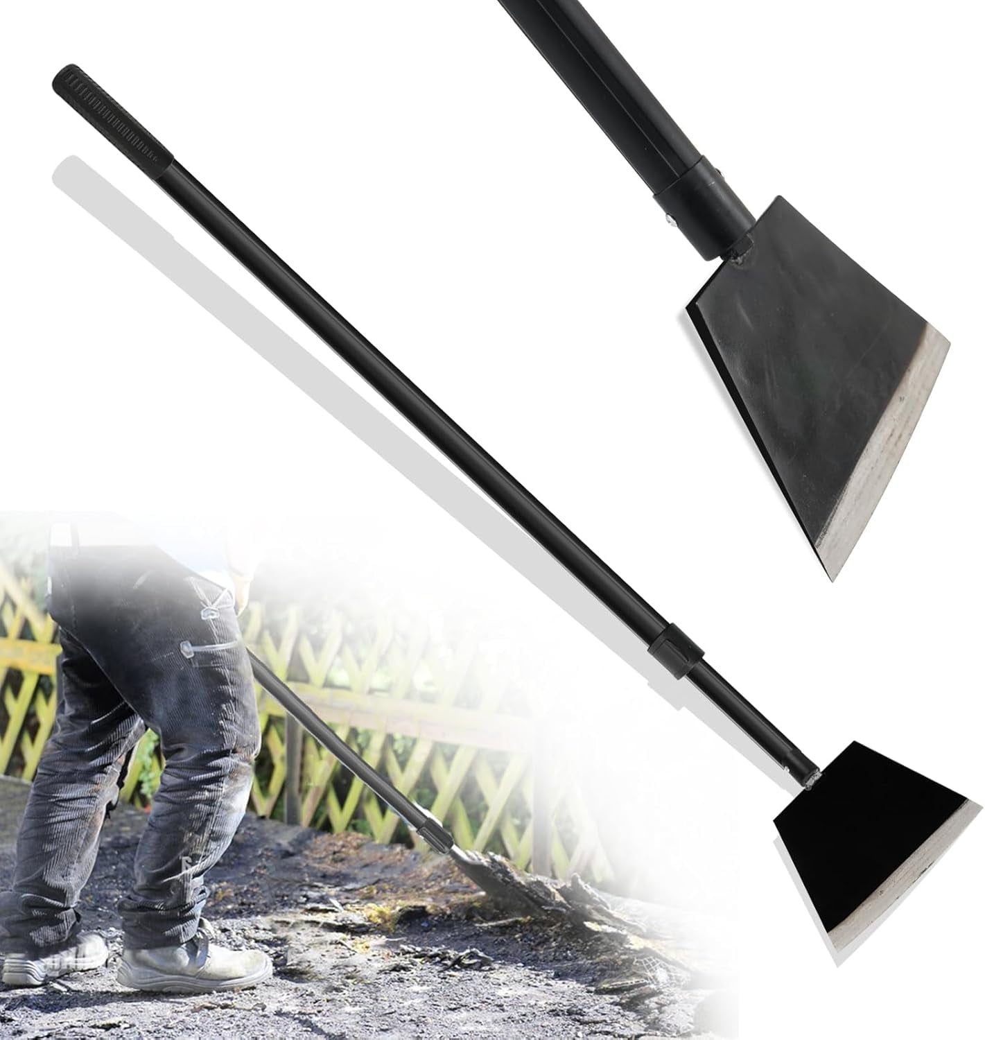 Floor Scraper, Garden Shovel Scraper, Paint Remove Tool for Ice, Tile ...