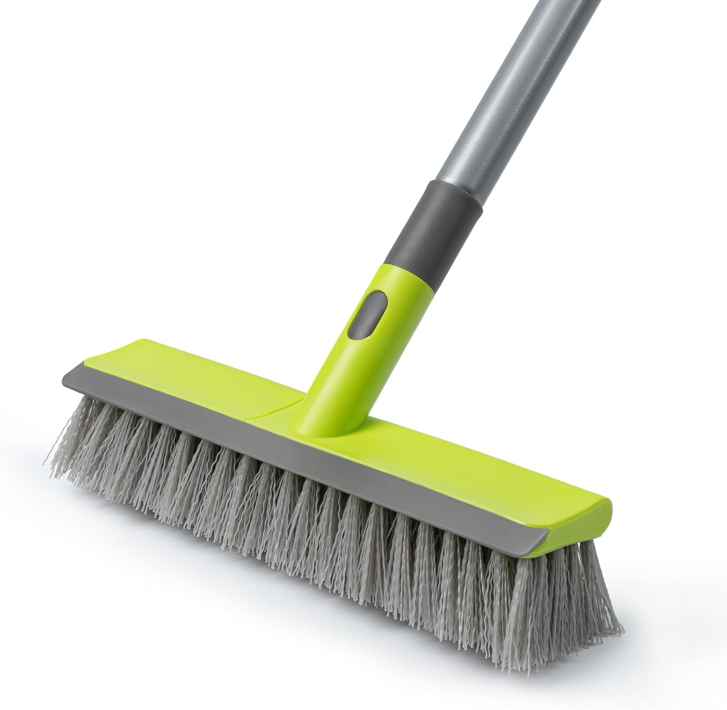 Floor Scrub Brush 2 in 1 Scrape and Stiff Bristle Deck Brush for ...