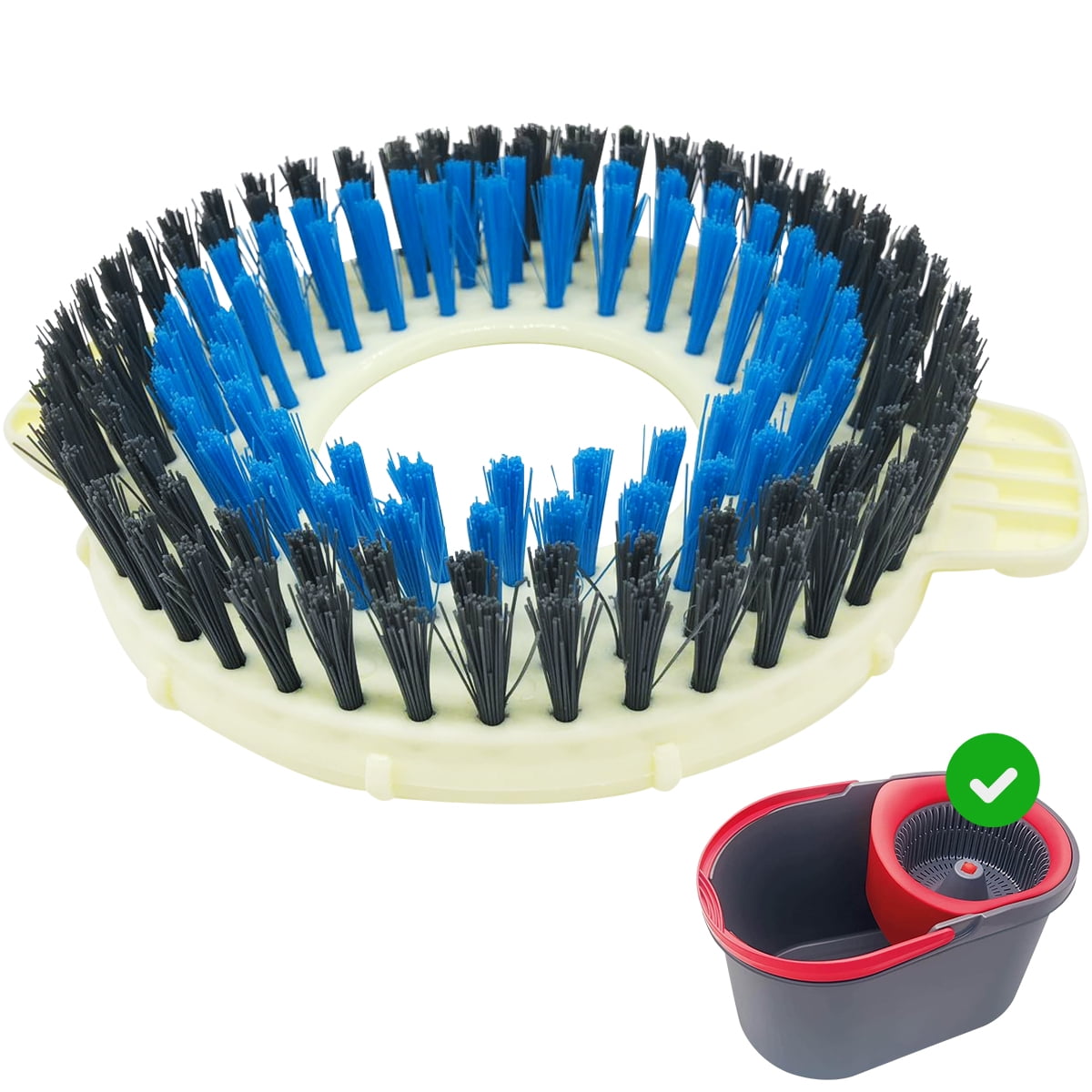 Floor Scrub Brush Head for Hurricane, Mopnad, casabella and Other 360 ...