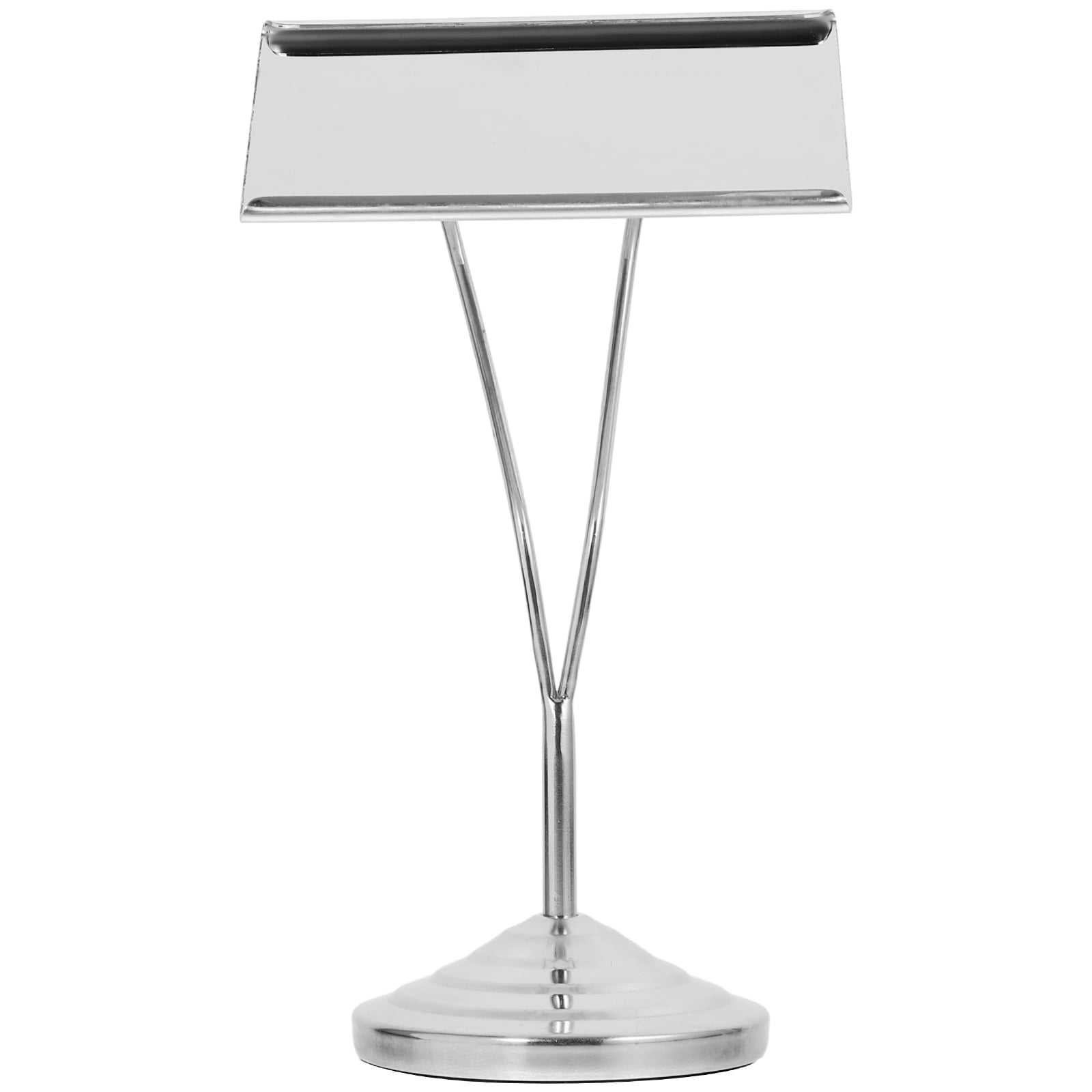 Floor Sign Holder Stand Stainless Steel Tag Display Holder Standing ...