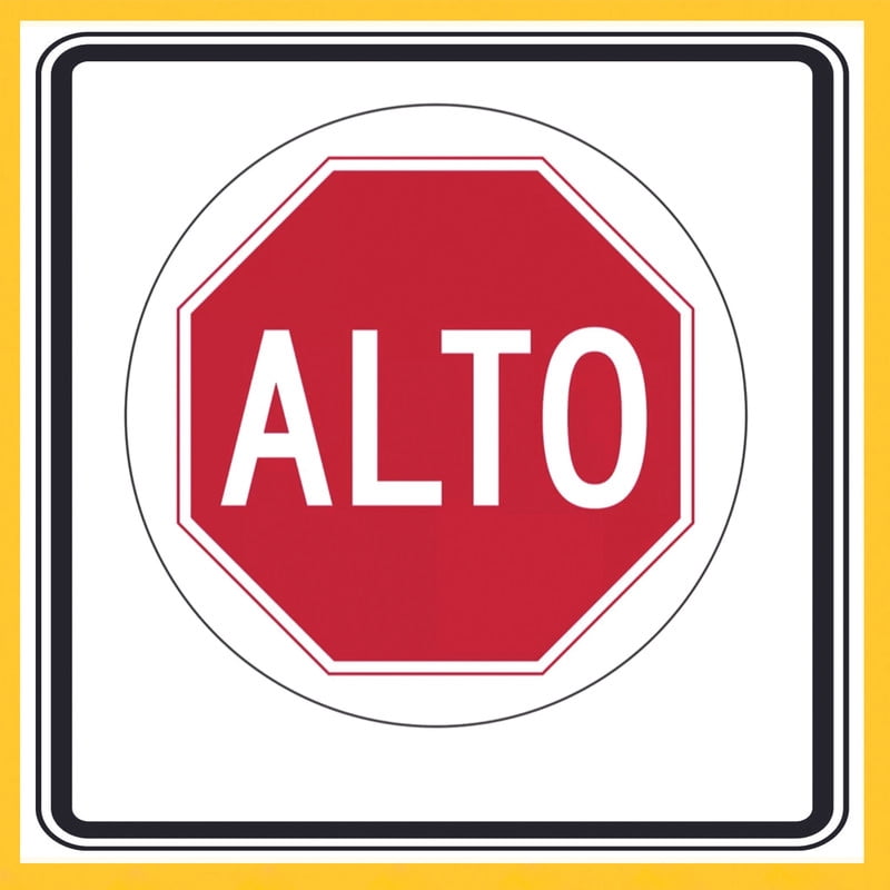 Floor Signs Floor Sign - Alto Vinyl Stickers – Safety & Warning Signs ...