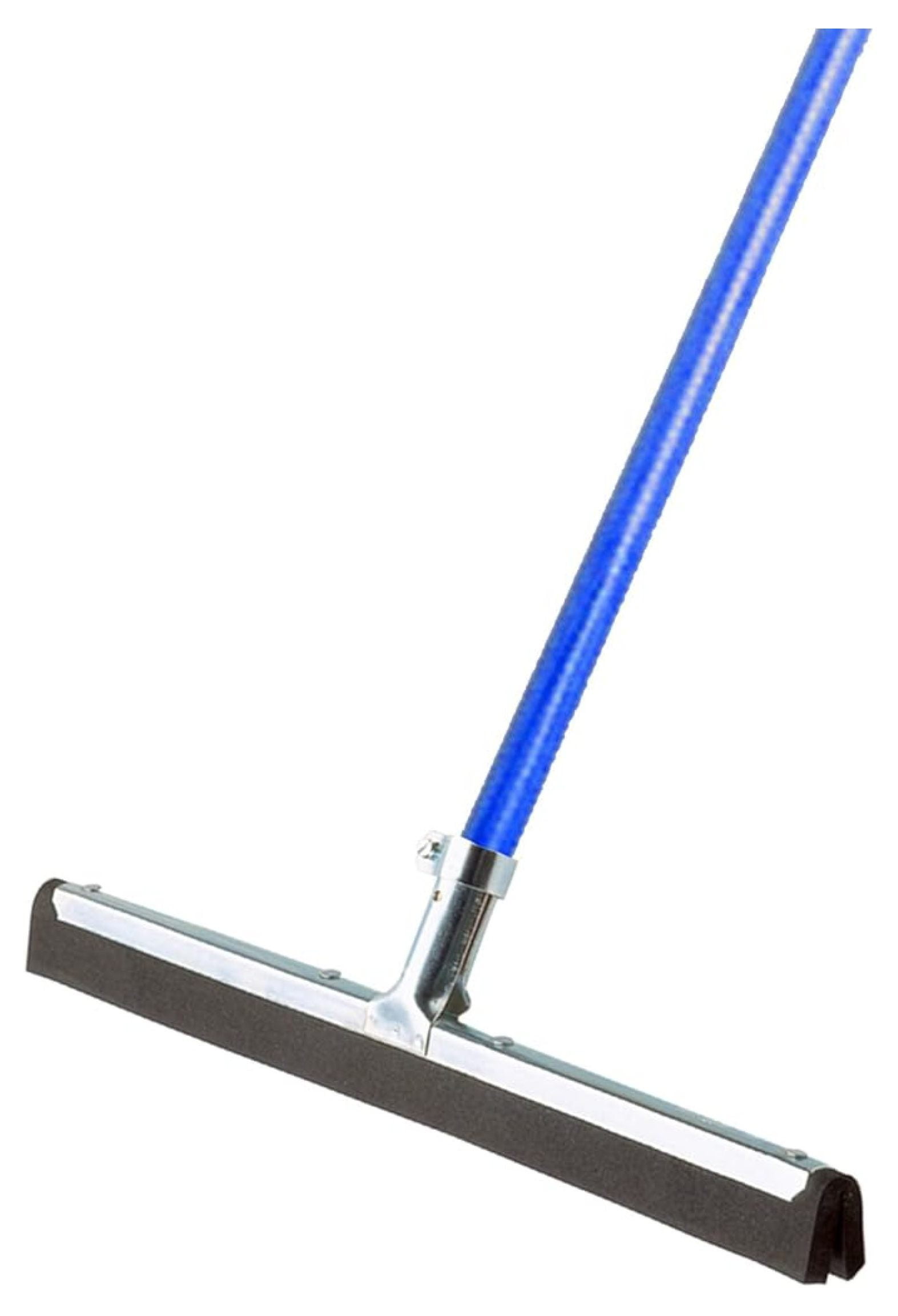 Floor Squeegee 18 Inch - Wipe & Dry Heavy Duty Squeegee with 53" Handle ...