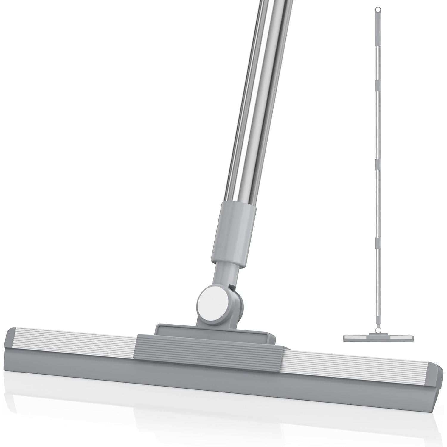 Floor Squeegee with 180° Rotating Head, Squeegee for Floor with 52 ...