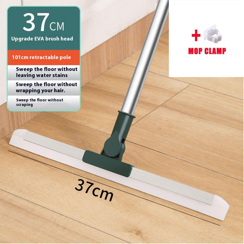 Floor Squeegee Broom Multifunction Household Silicone Wiper Duty Scrubber Kitchen Shower Tile ...