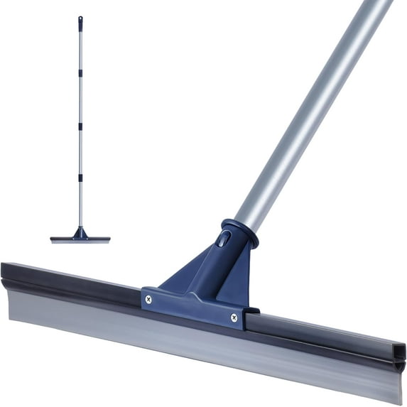 Floor Squeegee for Concrete Floor, 17.5" Large Floor Squeegee Broom for ...