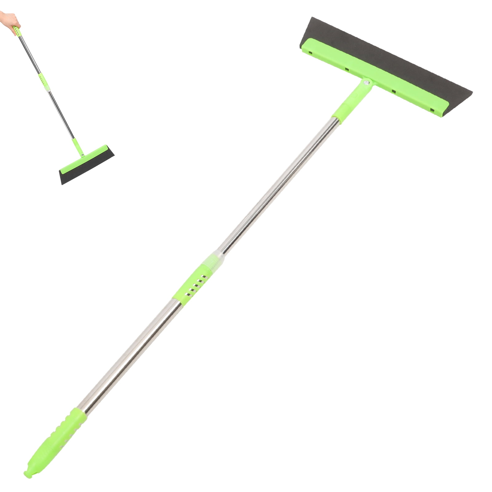 Floor Squeegee Floor Cleaning Squeegee Broom Long Handle Floor Wiper ...