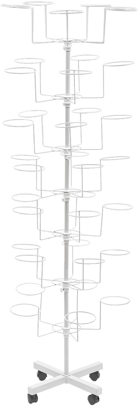 Floor Stand Hat Racks 7 Tier Hat Display Stand Hat Storage ...