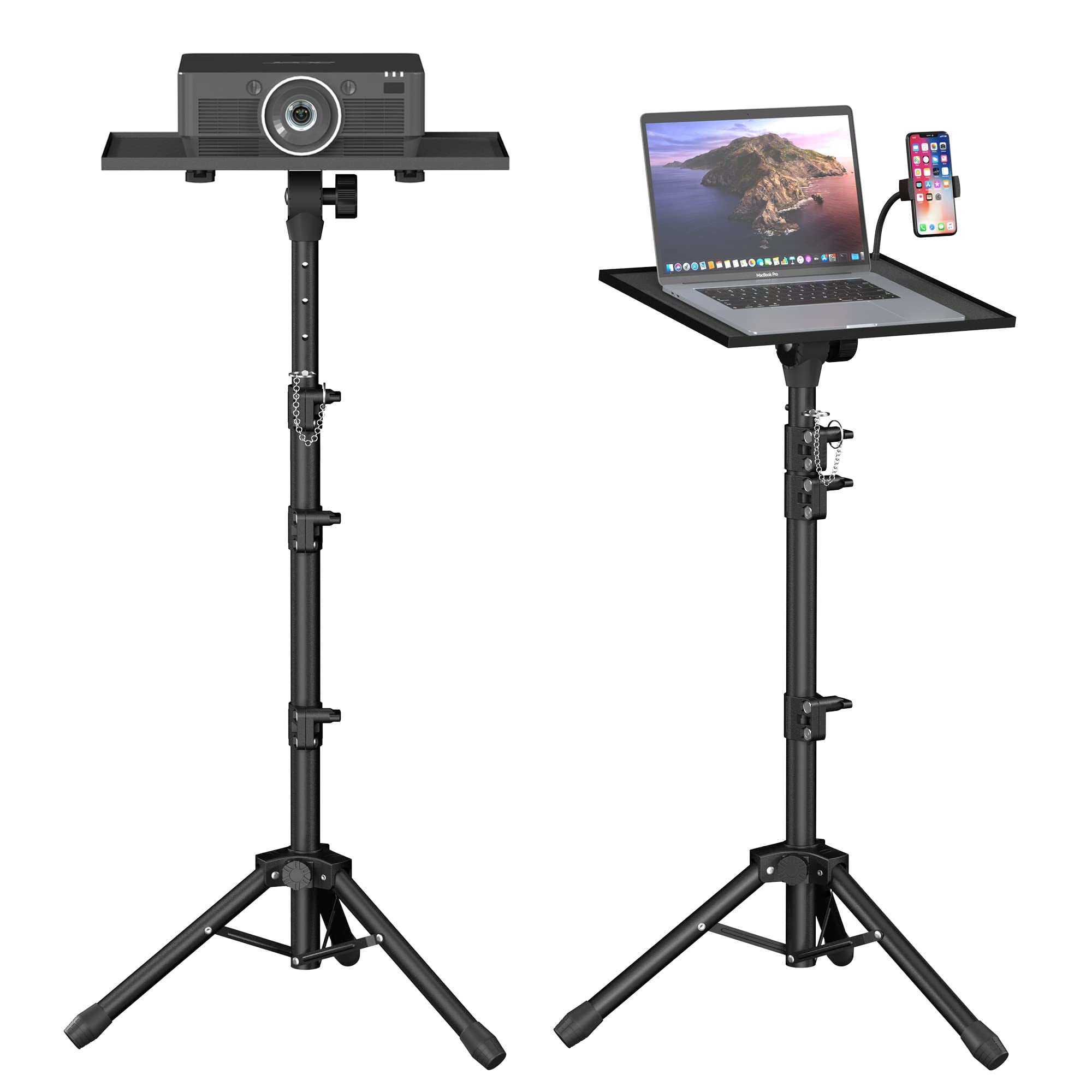Floor-Standing Height-Adjustable Projector Stand/Tripod - Walmart.com