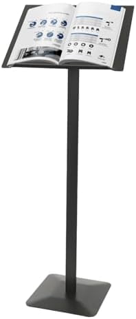 Floor Standing Menu Stand,with Ring Binder & Adjustable Panel ,Heavy ...