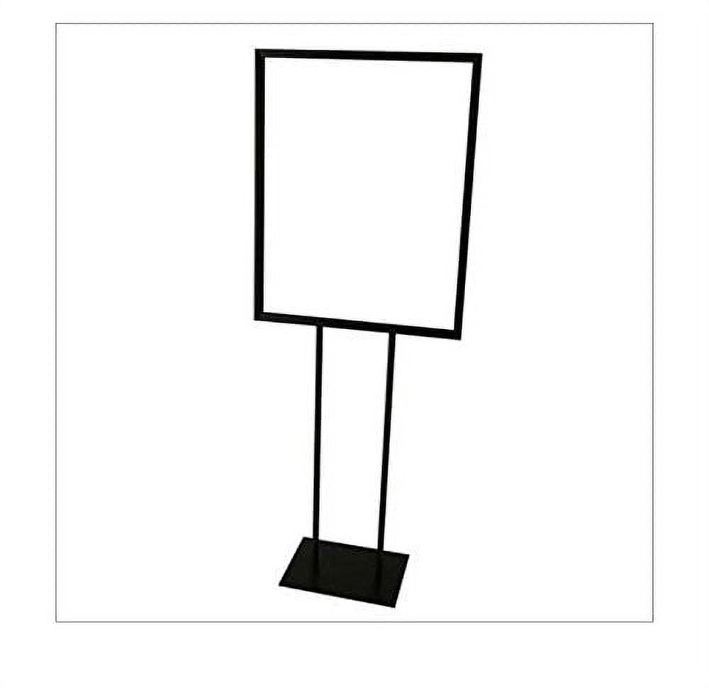 Floor Standing Poster Display Stand Sign Holder 22" X 28" Black ...