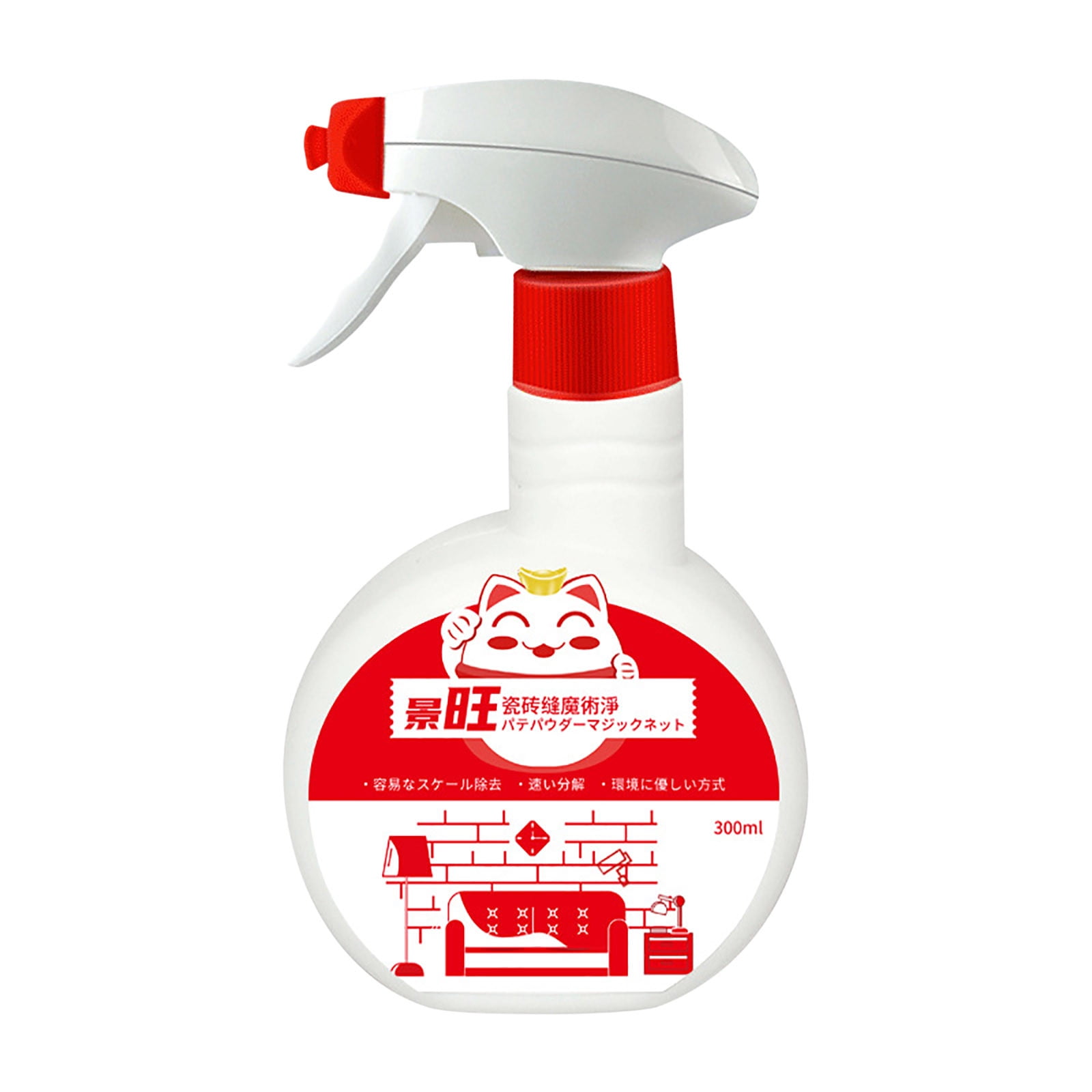 Floor Tile Descaling And Cleaning Artifact, Ceramic Tile Floor Cleaner Spray, Multi-Purpose ...