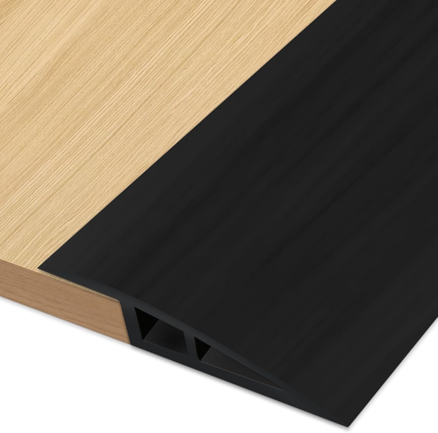 Floor Transition Strip Door Threshold Ramp 72 inch, 1/2'' ~ 3/5 ...