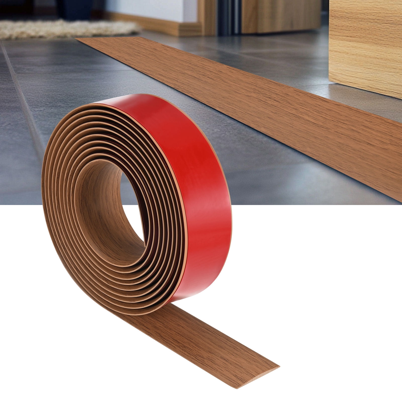 Floor Transition Strip Self Adhesive, 10FTx1.58Inch PVC Door Transition ...