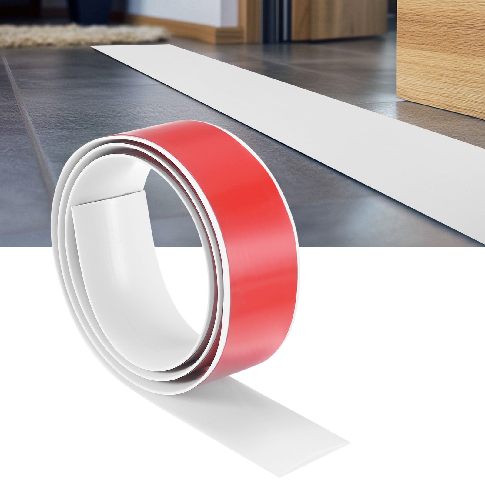 Floor Transition Strip Self Adhesive, 3.28FTx1.58Inch(1mx4cm) Flooring ...