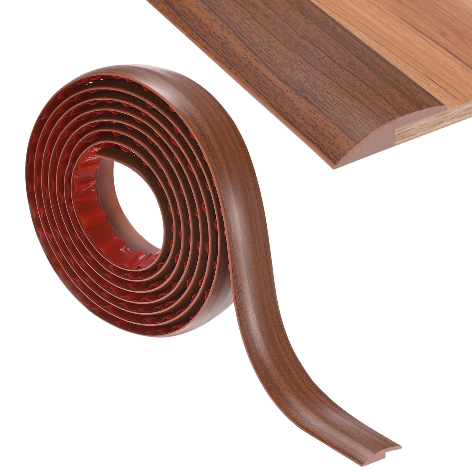 Floor Transition Strip Self Adhesive, 9.84FT PVC for Floors Heights ...