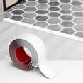 Floor Transition Strip Self-Adhesive PVC Trim for Carpet to Hard Floor ...