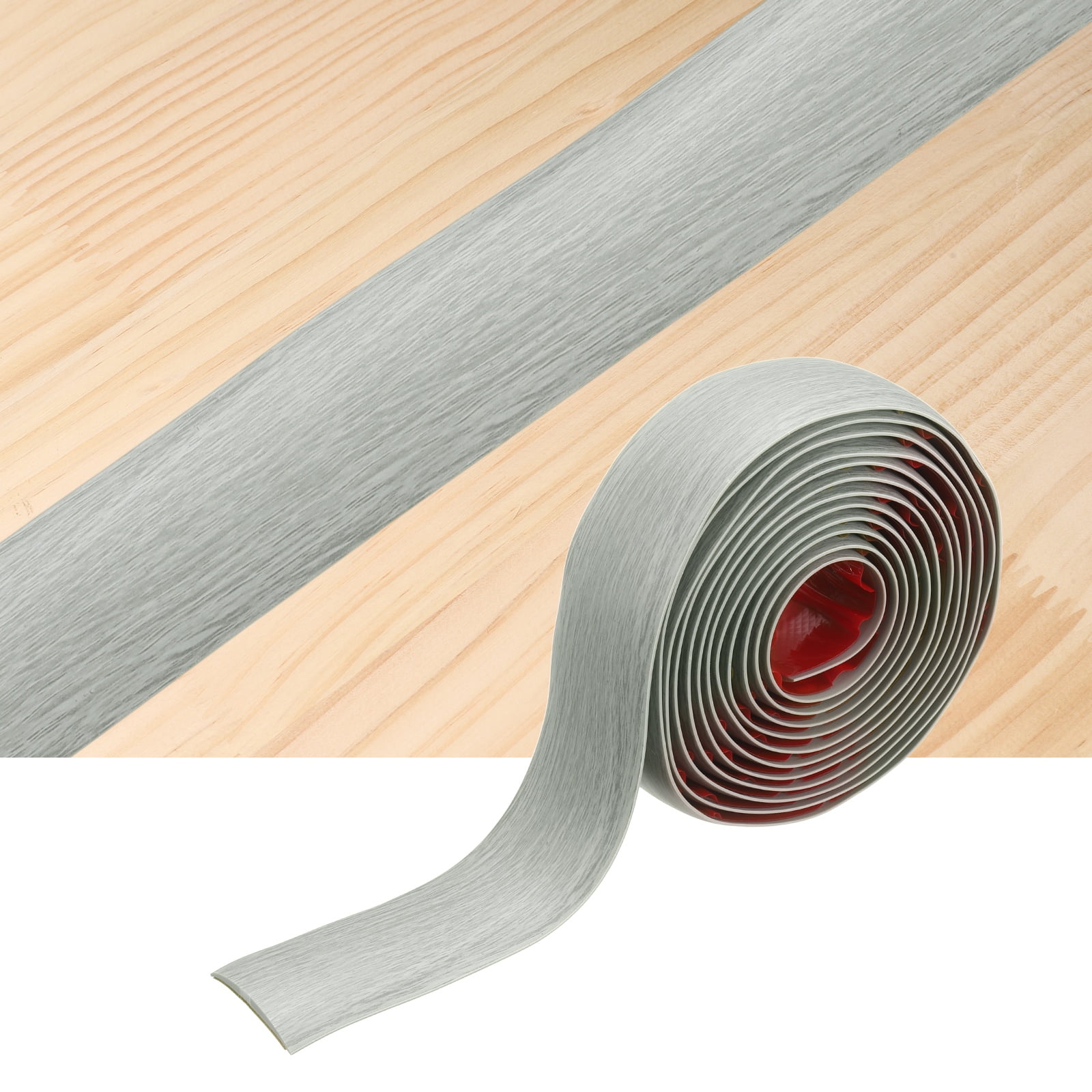 Floor Transition Strips, 9.84 ftx1.57" Edging Trim, White Wood Grain ...