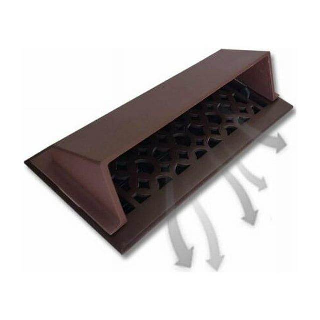 Prima Decorative 4"x10" Floor Vent Air Deflector | Heavy Duty Cast ...