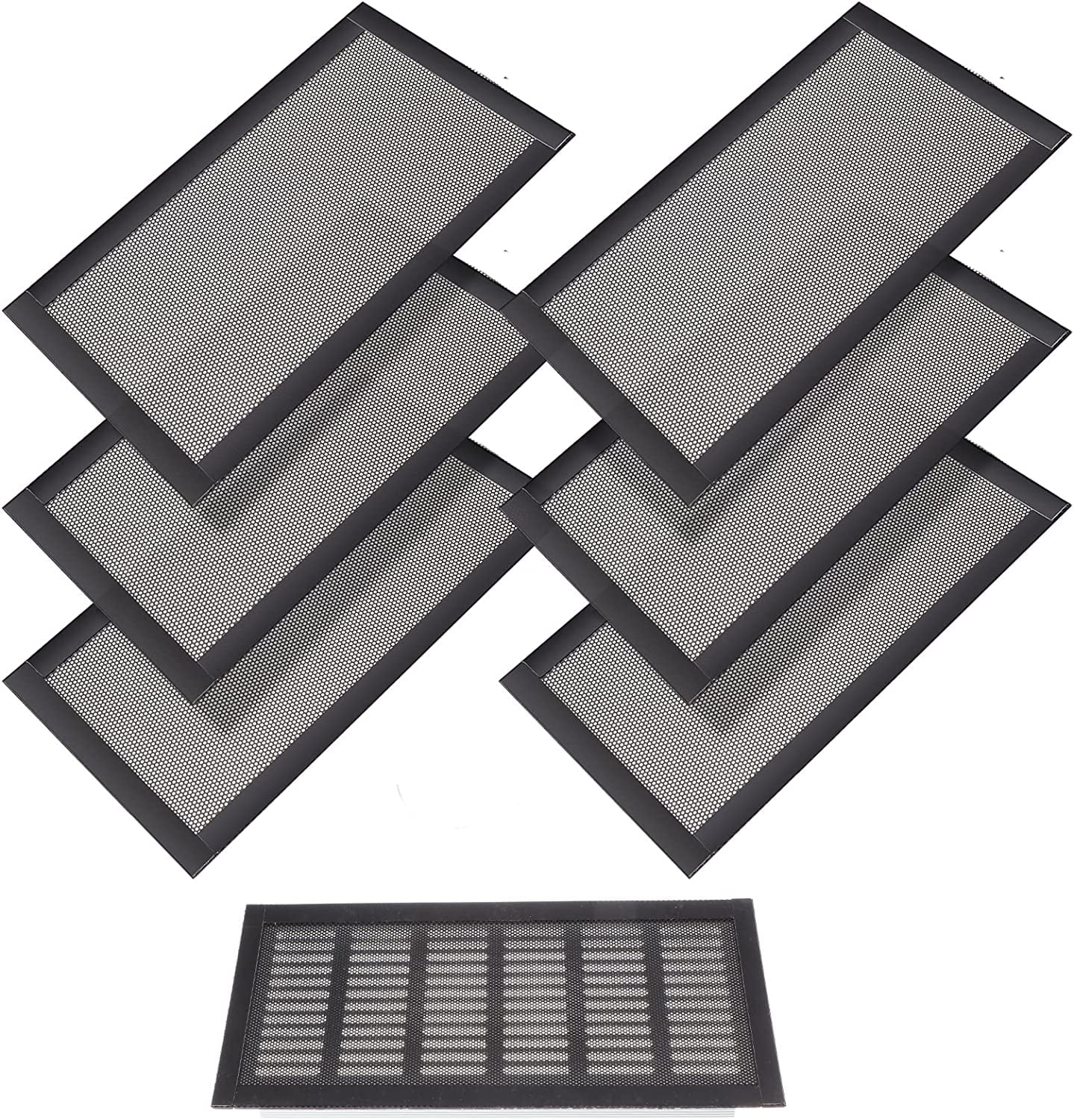 Floor Vent Covers Rectangle Air Vent Screen Cover Magnetic PVC Vent ...