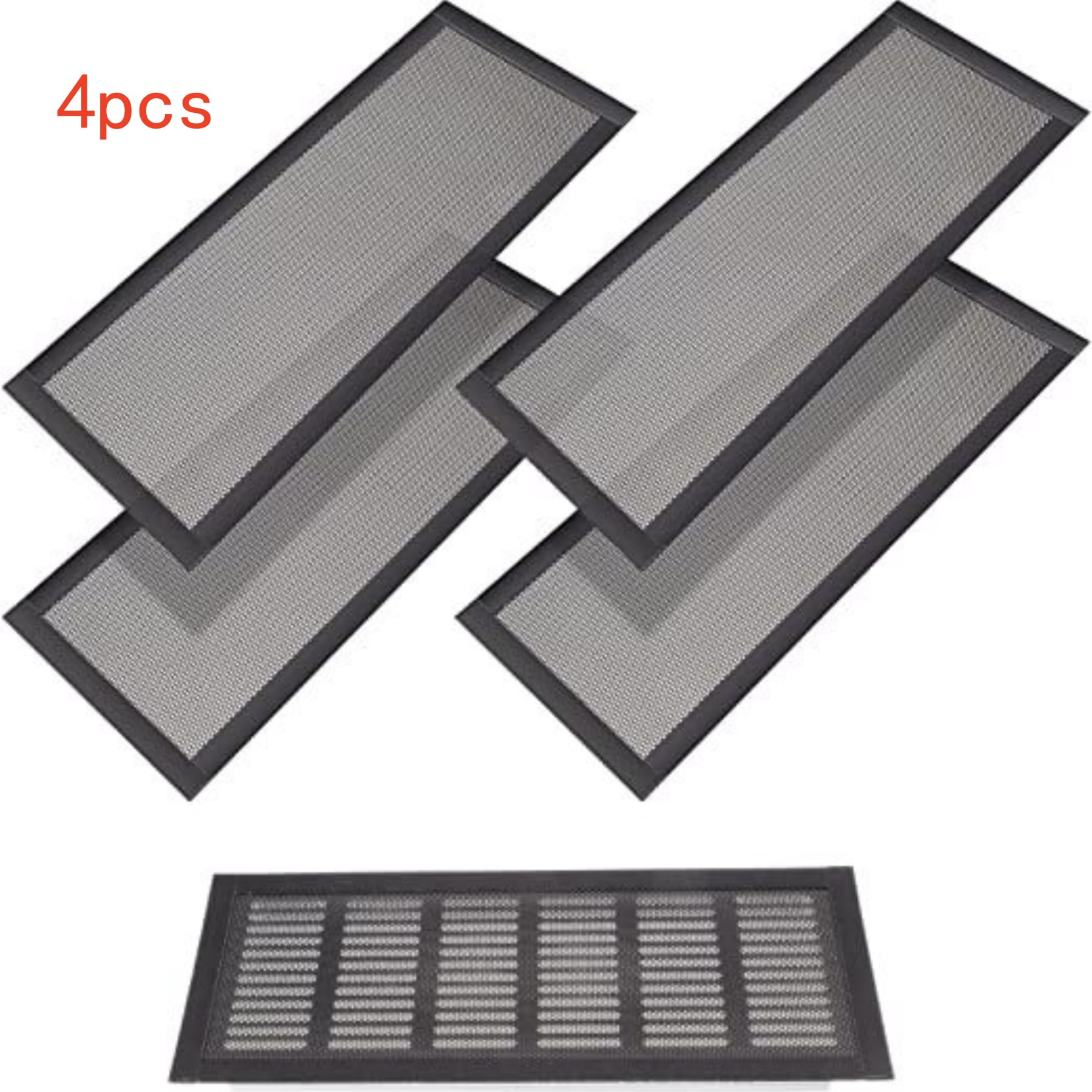 Floor Vent Covers Rectangle Air Vent Screen Cover Magnetic PVC Vent ...