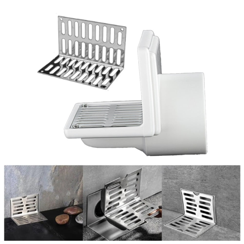 Floor Waste Drain Trap Floor Side Drain Cover Gutter Protector Anti ...