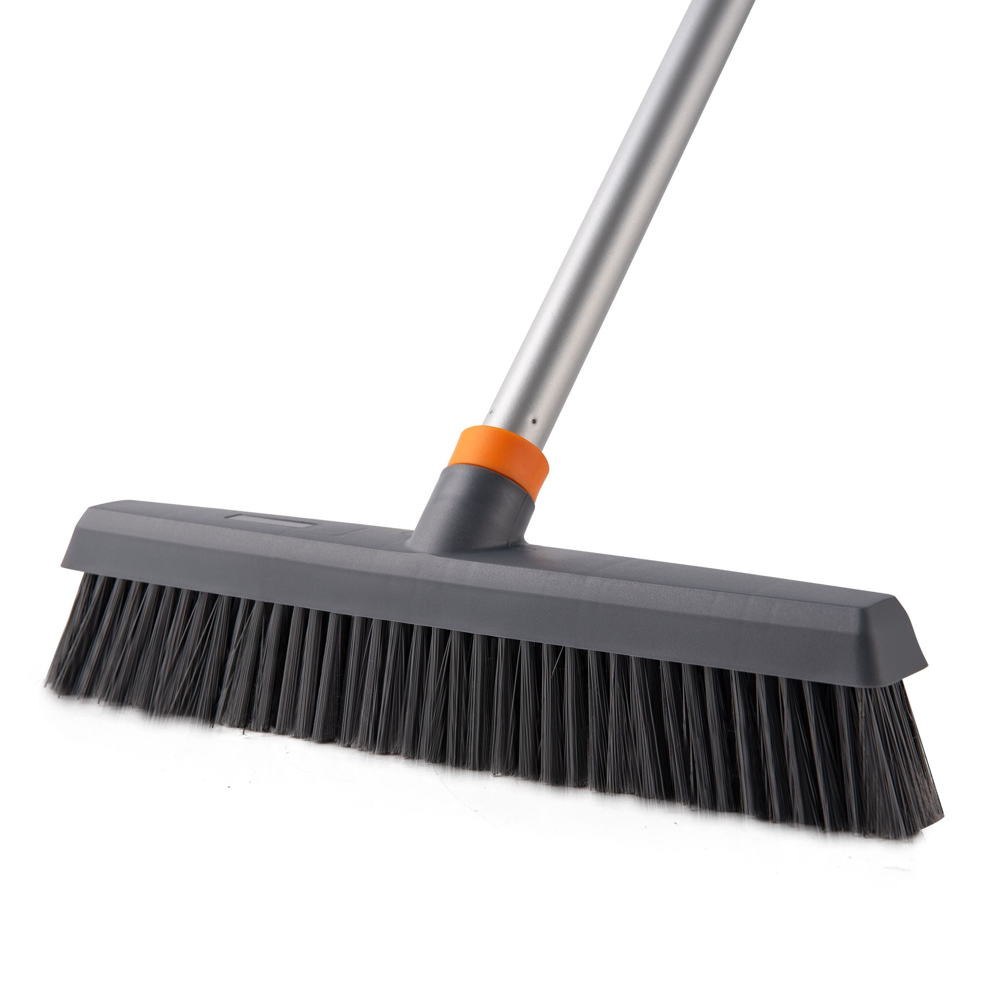 Floor brush with squeegee, powerful cleaning tool for concrete, tile ...