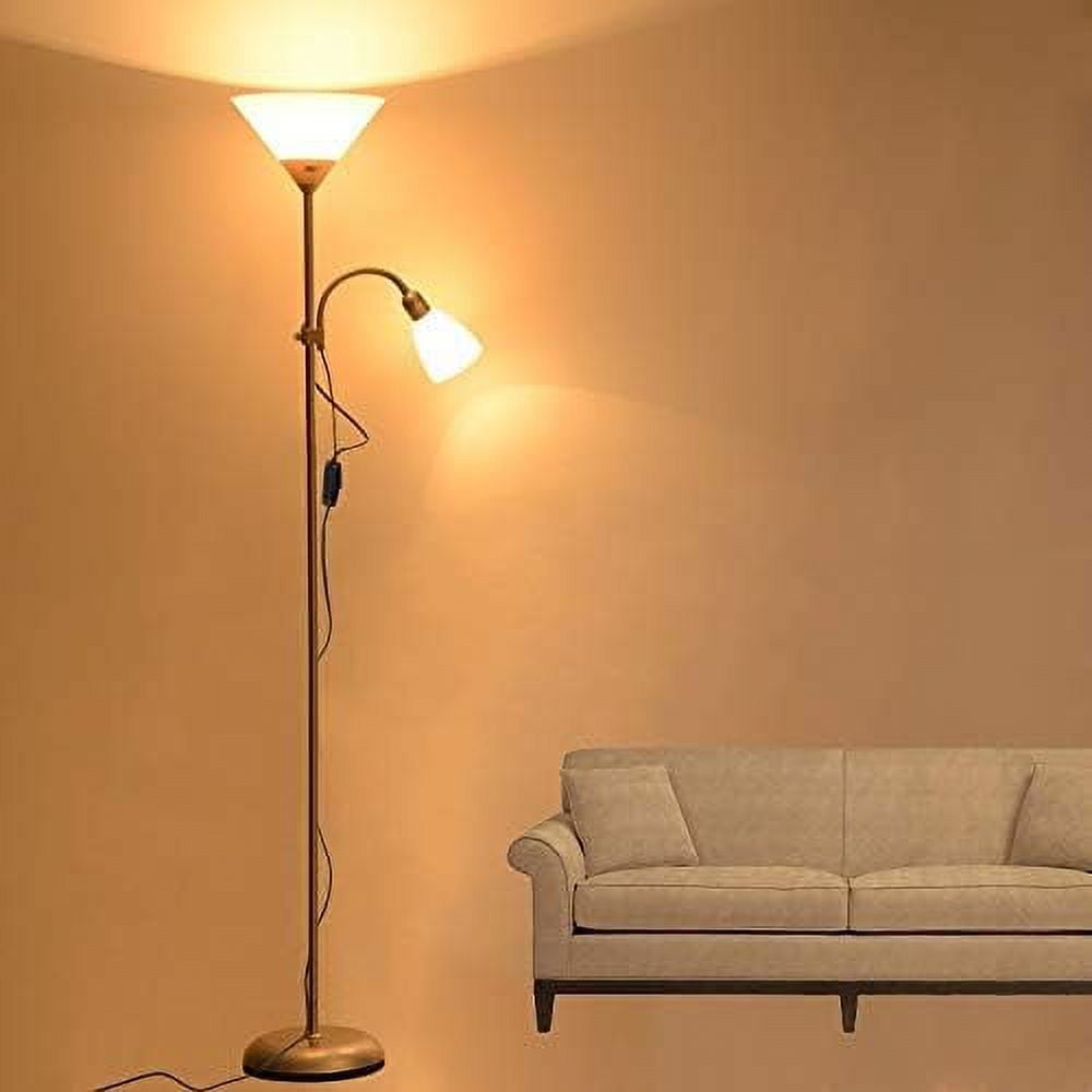 Floor lamp American Style Modern Iron Painted Floor Lamps Adjustable ...