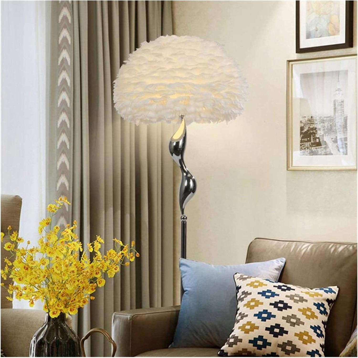 Floor lamp Modern Floor Lamp Loft Decor Dining Room Reading Standing ...