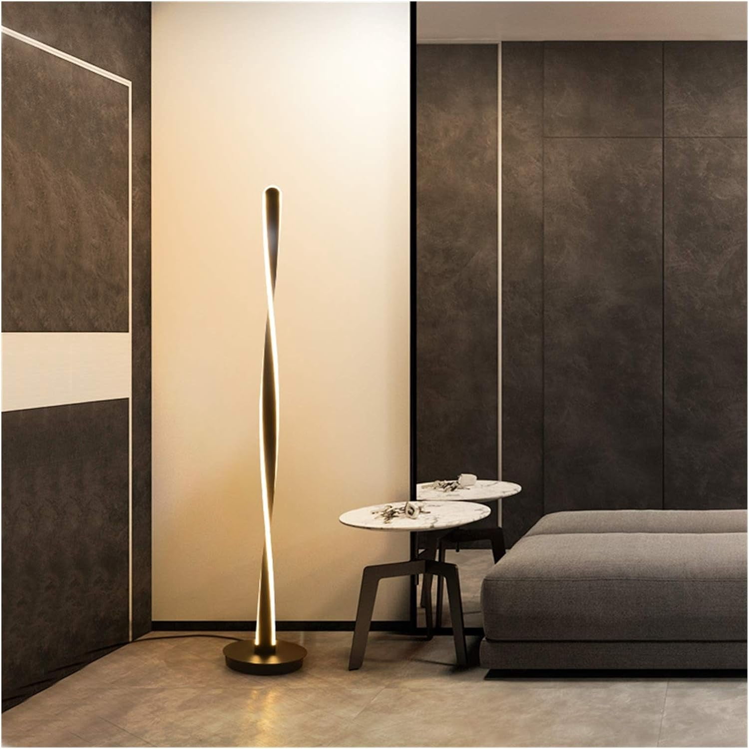 Floor lamp Modern LED Floor Lamp Living Room Aluminum Standing Lamps ...