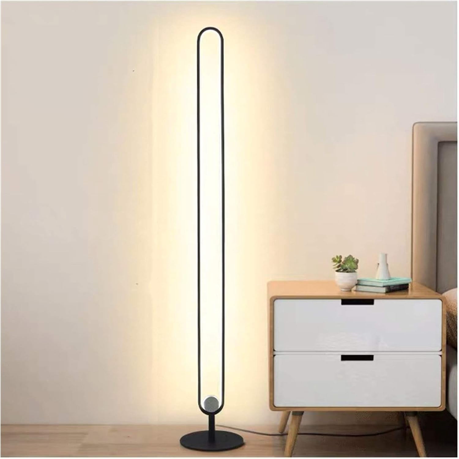 Floor lamp Modern Luxury LED Floor Lamp RGB Free Standing Lamps for ...