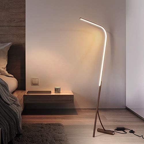 Floor lamp Nordic Simple Floor Lamp Aluminum Standing Lamp Length Floor ...