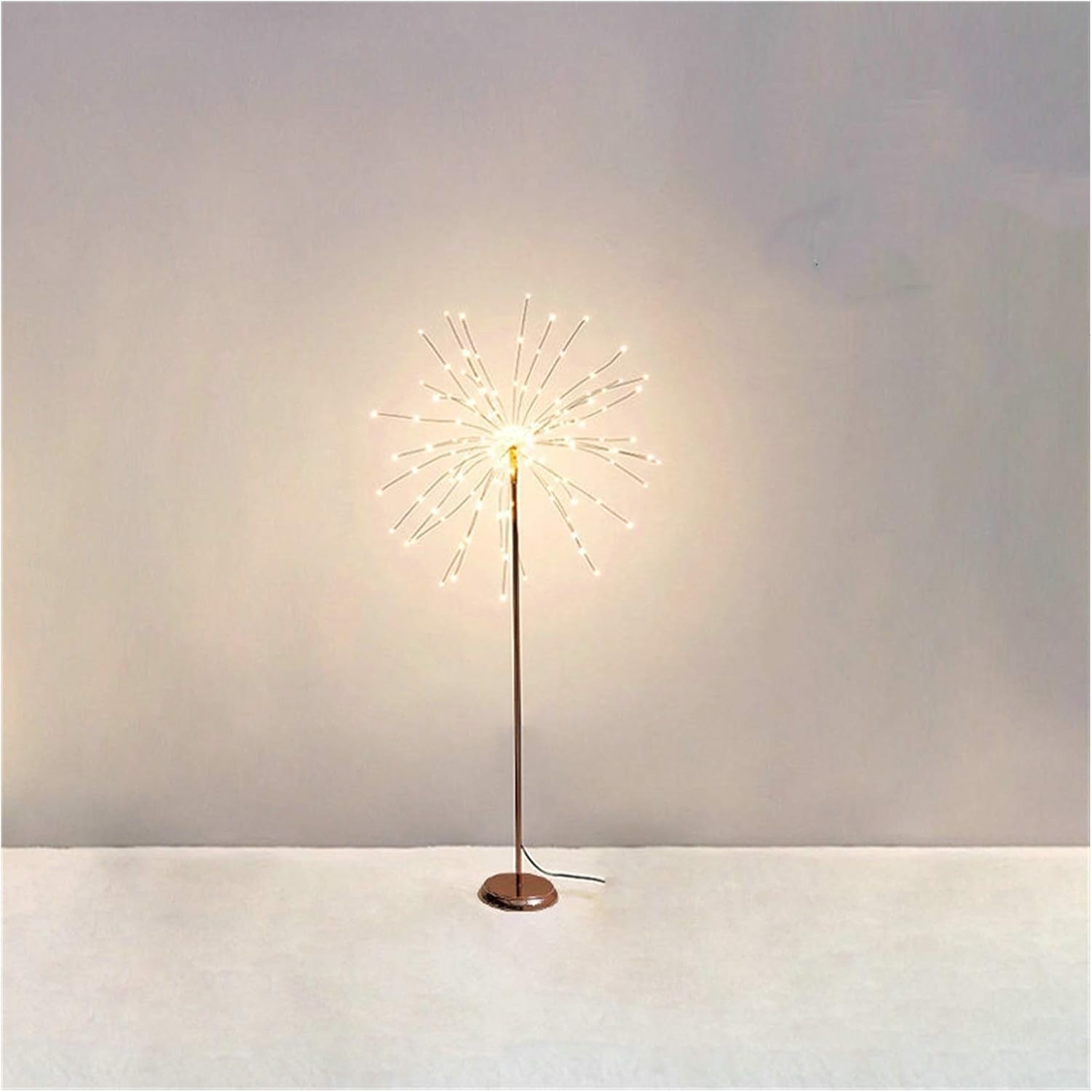 Floor lamp Romantic White Feather Floor Lamp for Bedroom Bedside Study ...