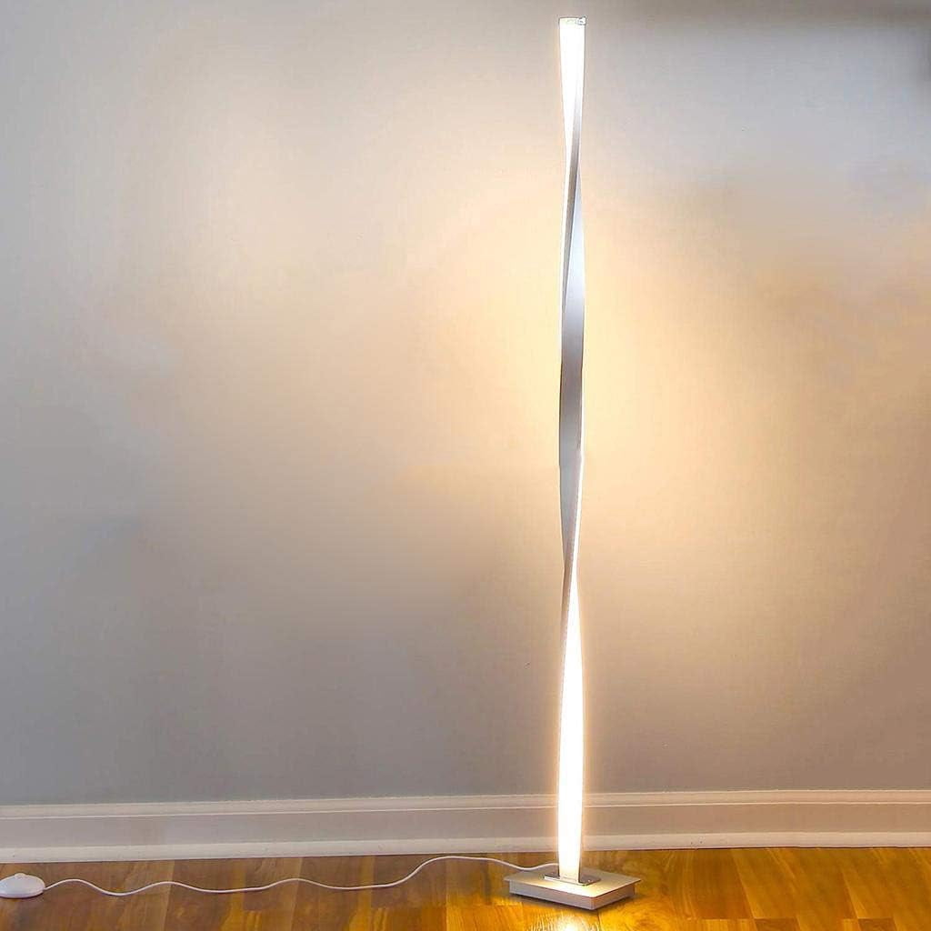 Floor lamp Super Bright Twist Floor Lamps Tall Standing Pole Light ...