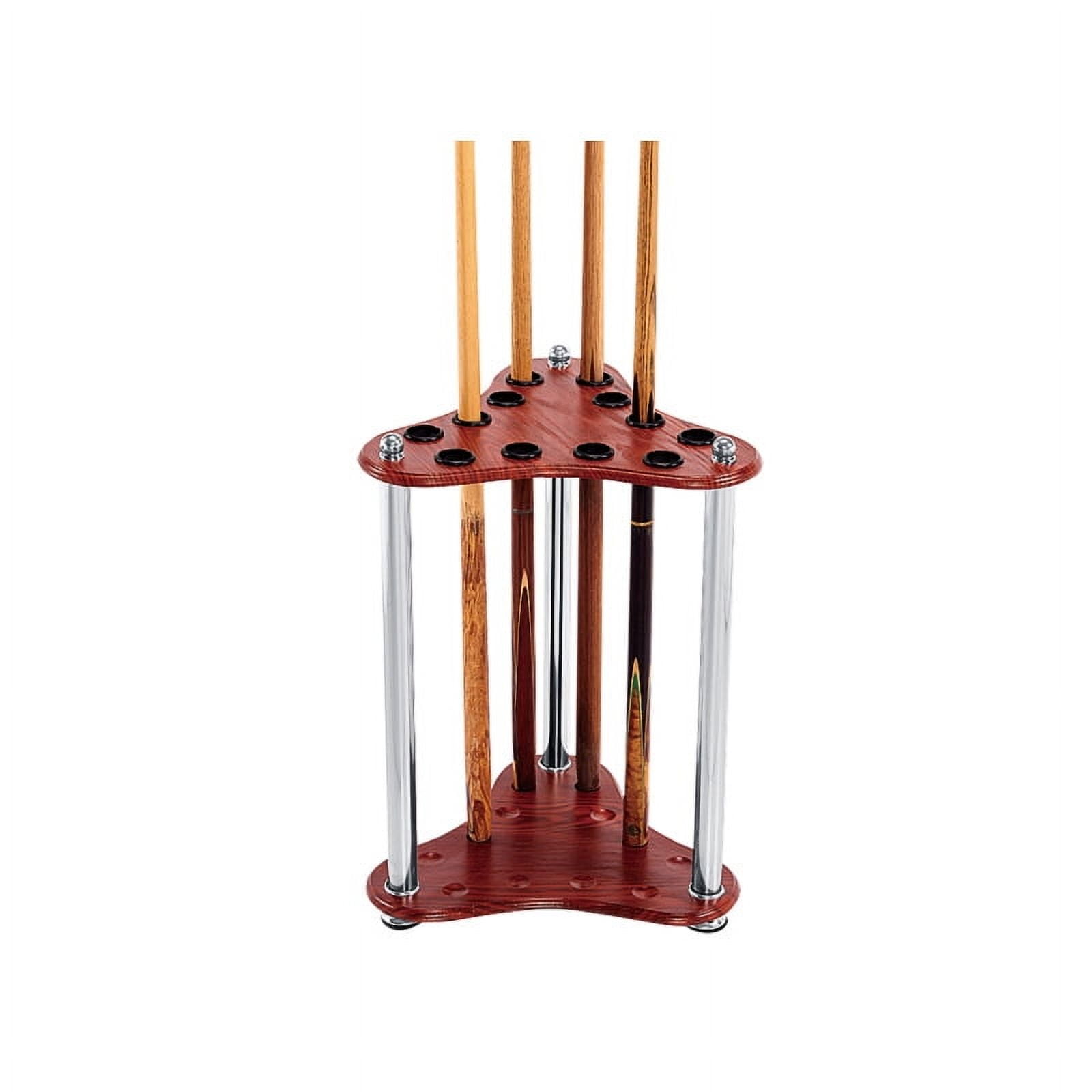 Floor-standing billiard pole stand 12-hole vertical triangle pole stand ...