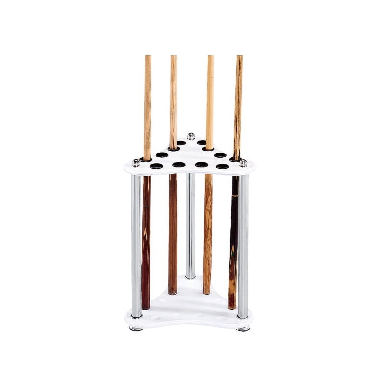 Floor-standing billiard pole stand 12-hole vertical triangle pole stand ...