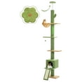 Floor to Ceiling Cat Tree [83-108"] Adjustable, 5 Level Cat Tower with ...