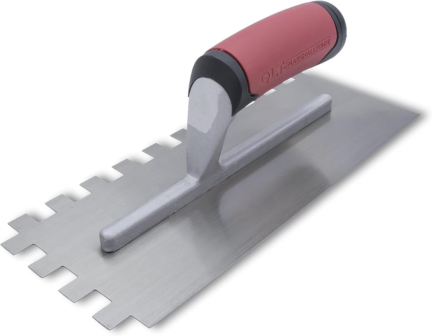 MARSHALLTOWN Flooring & Tiling Notched Trowel, 1/2 x 1/2 x 1/2, 11 x 4 ...