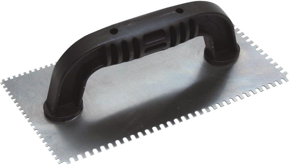Marshalltown Notched Trowel Flooring & Tiling - 1/4 x 3/8 x 1/4 In ...