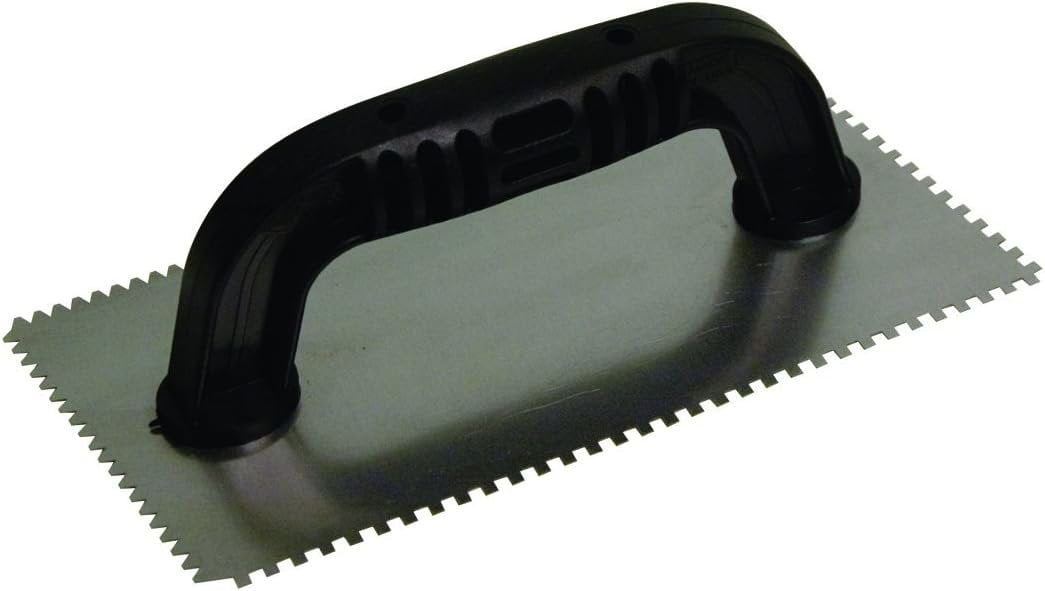 Flooring & Tiling Notched Trowel 9 X 4 Dual 2 Flat V2 - Walmart.com