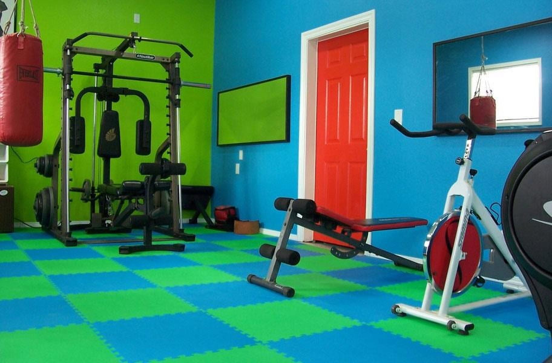 FlooringInc Eco Soft+ Interlocking Foam Flooring Mats with Removable ...