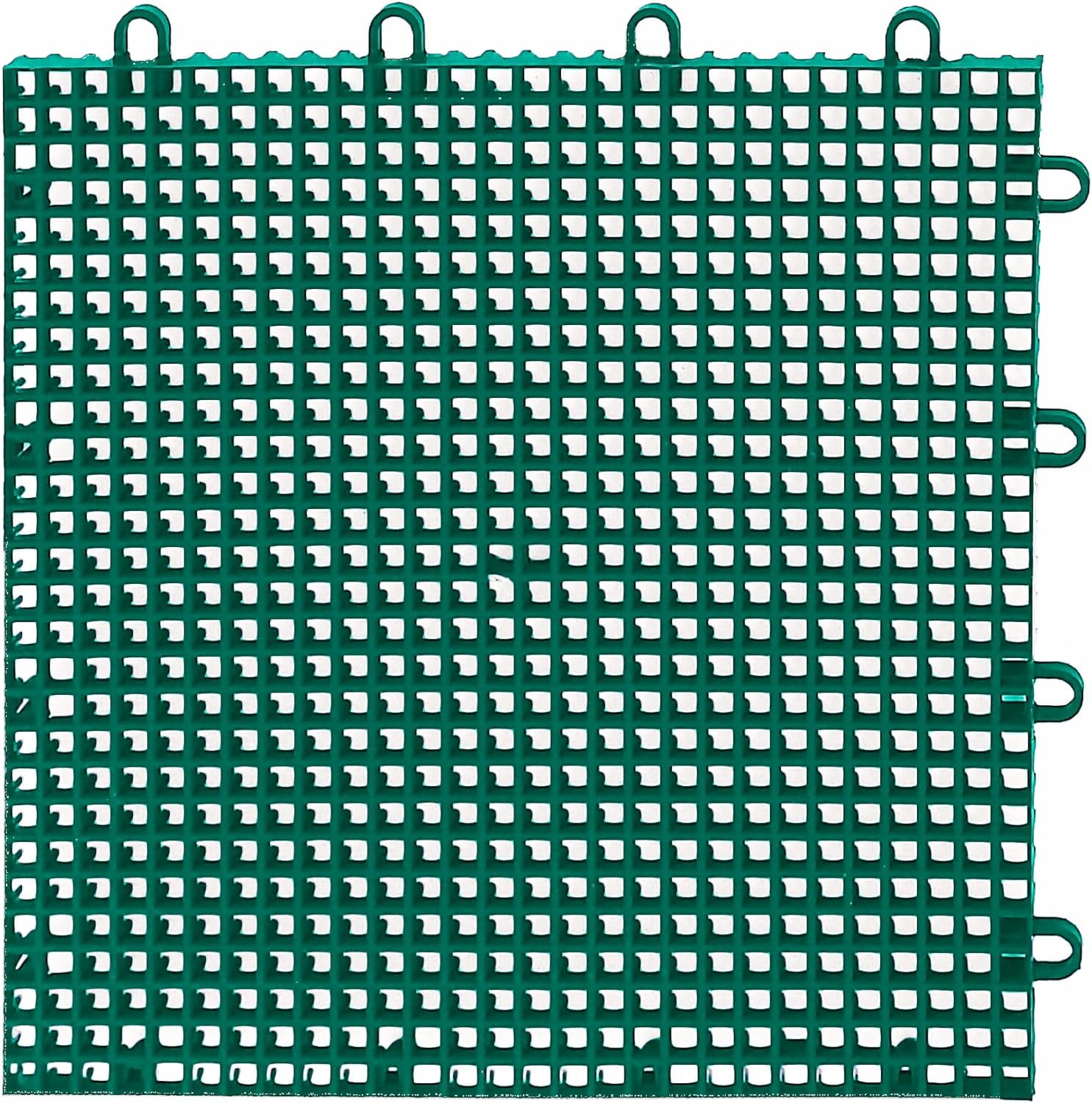 FlooringInc Outdoor Basketball Court Tiles, 12"x12" Tiles, Evergreen ...